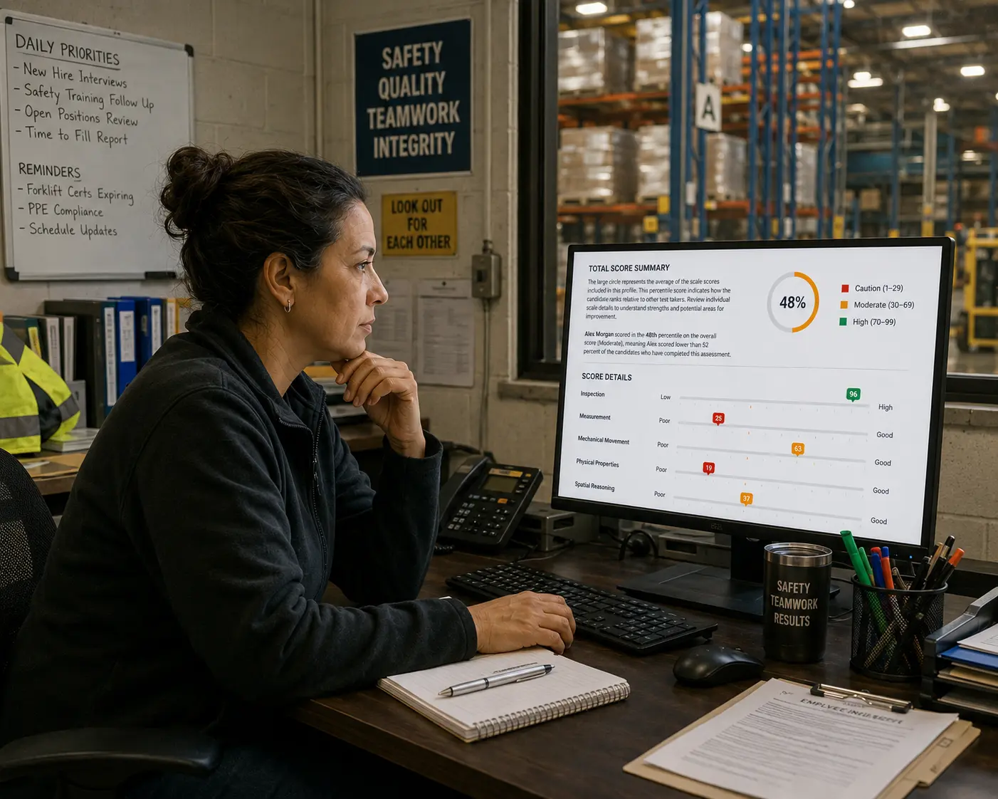 Warehouse Pre-Employment Test | Try For Free